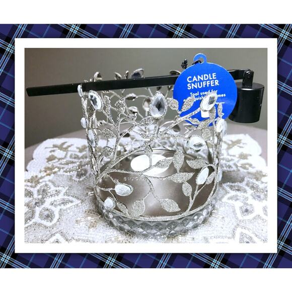 Bath & Body Works | Accents | Bath Body Works Silver Bling Botanical ...